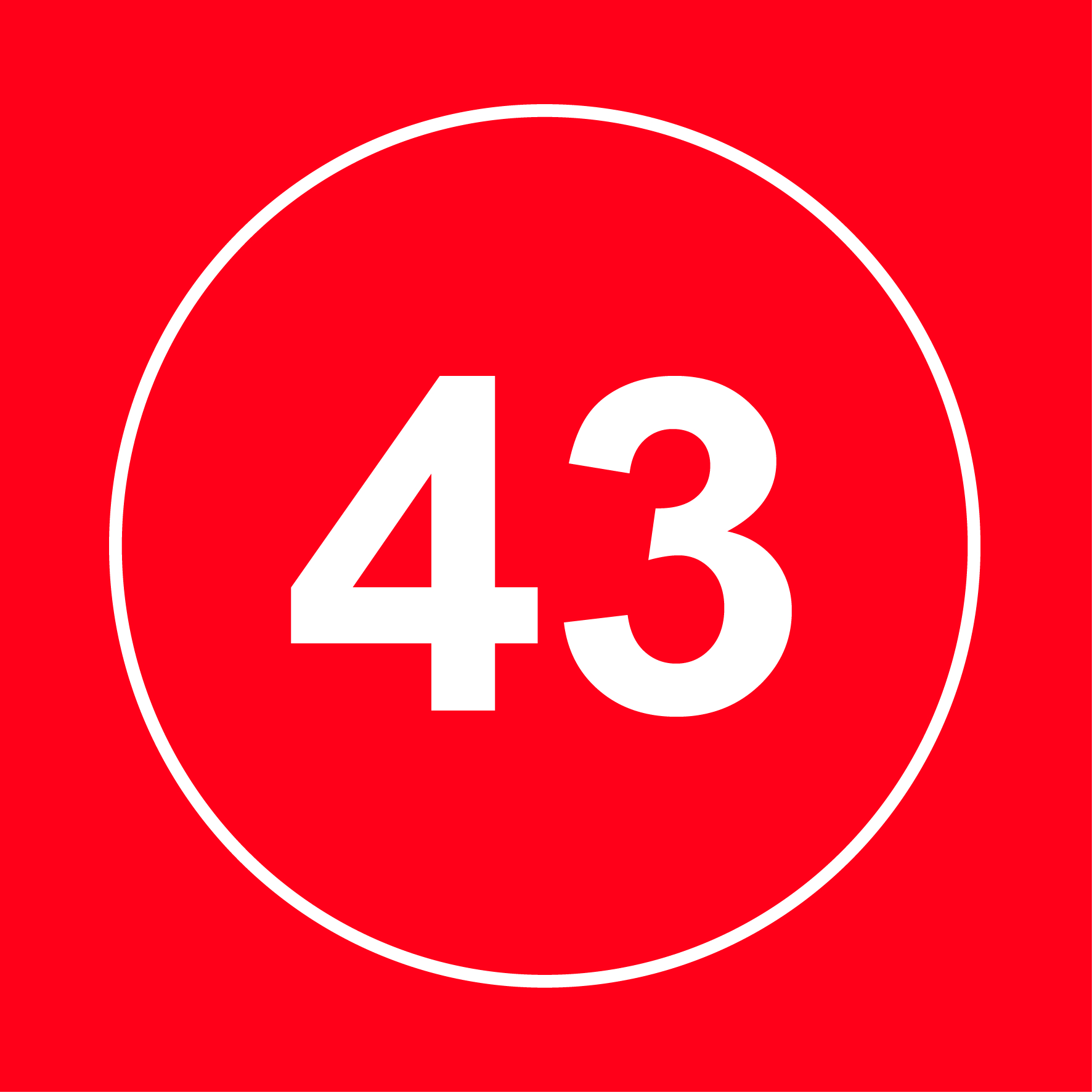 43 - Radeln nach Zahlen